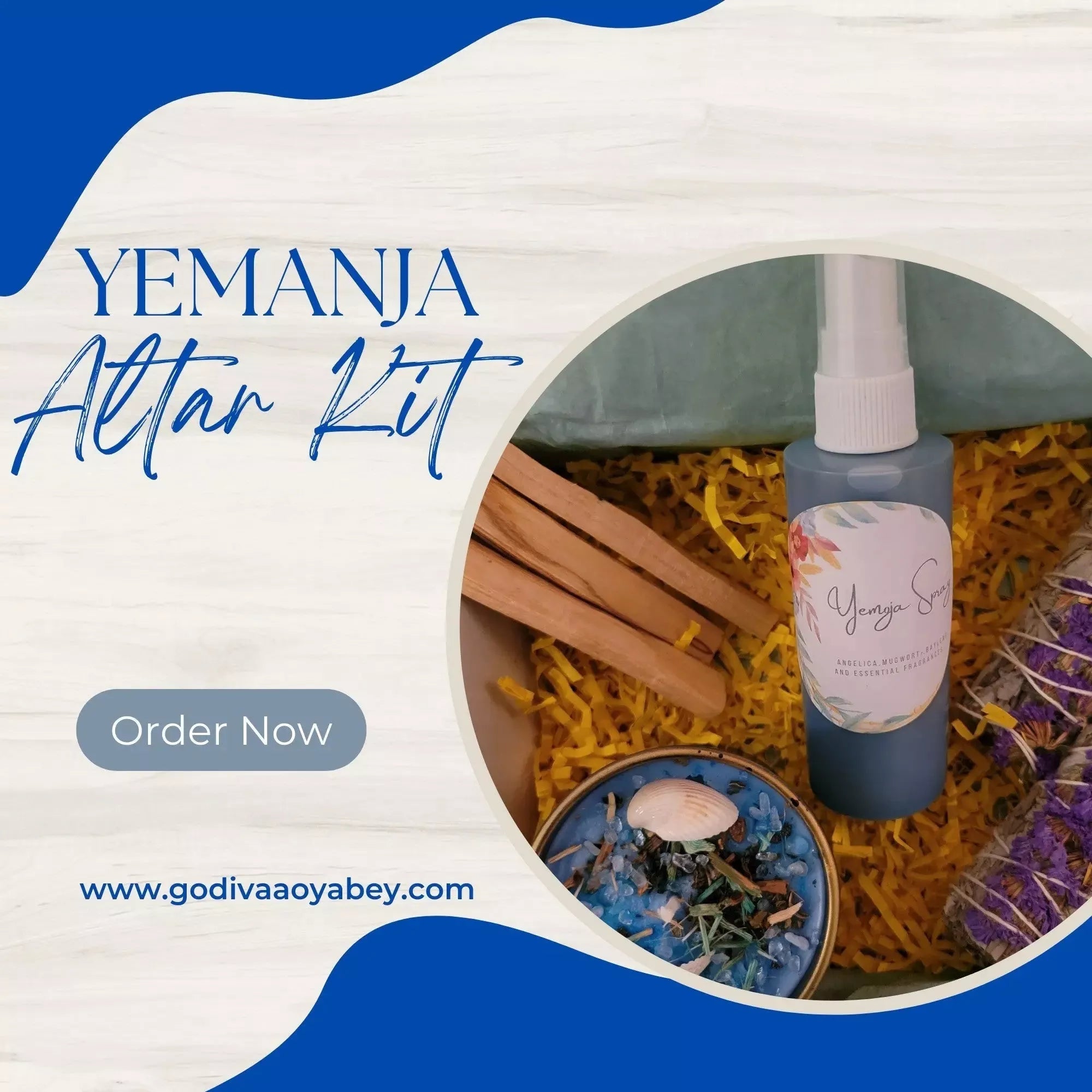 Yemanja Altar Kit | Godiva Oya Bey